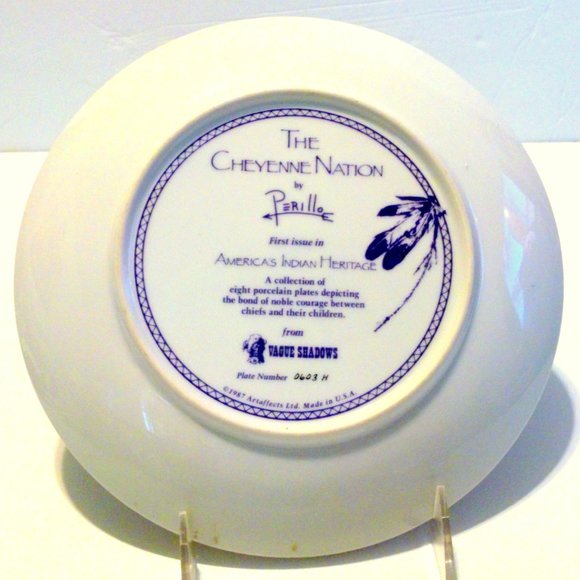 Perillo | Accents | The Cheyenne Nation Collector Plate By Gregory ...